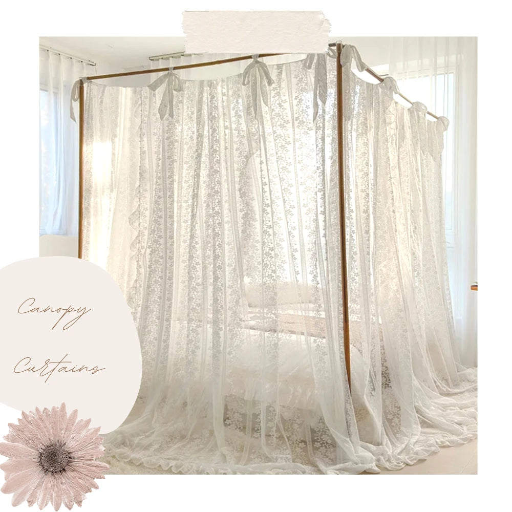 𓊆ྀི ︎𓊇ྀི Canopy Curtains 𓊆ྀི ︎𓊇ྀི – Joie De Jennavive